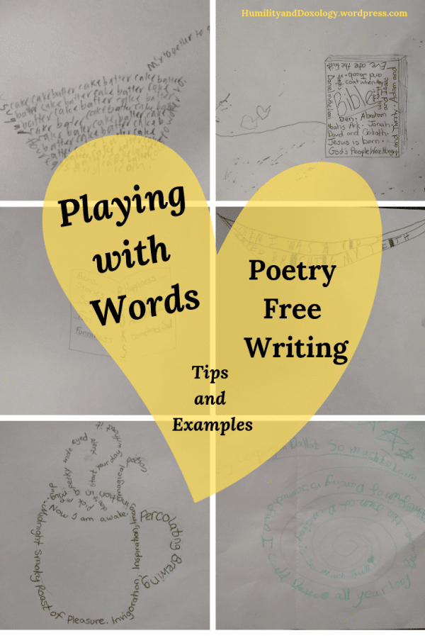 Playing with Words: Poetry Free Writing | Humility and Doxology