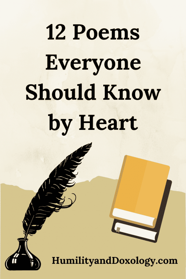 12 Poems Every Child and Adult Should Memorize and Know By Heart ...