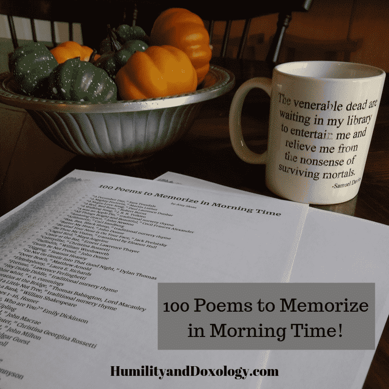 12 Poems Every Child and Adult Should Memorize and Know By Heart ...