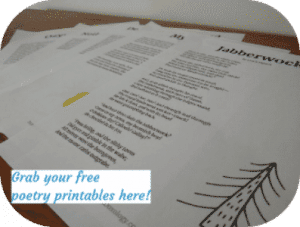 Printable Poetry Memory Work | Humility and Doxology
