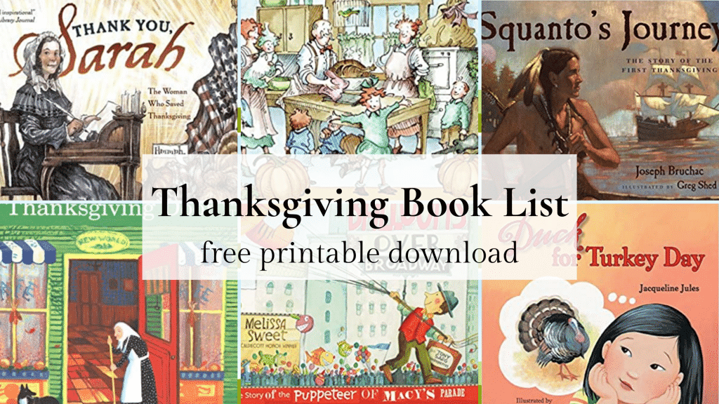 Thanksgiving Book List FREE Printable | Humility and Doxology