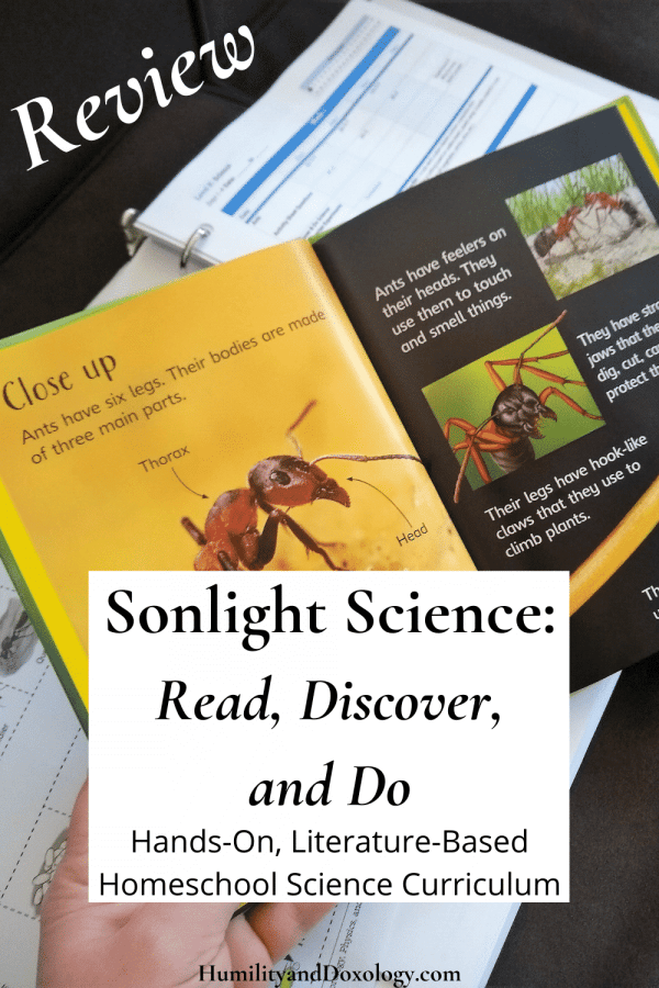 Sonlight Science: Discover and Do With a Literature-Based Homeschool ...
