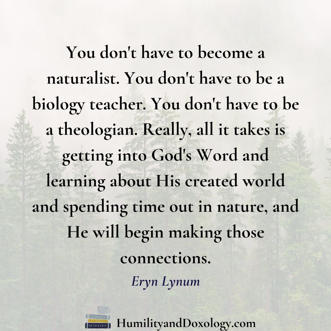 Nature Study in the Christian Homeschool