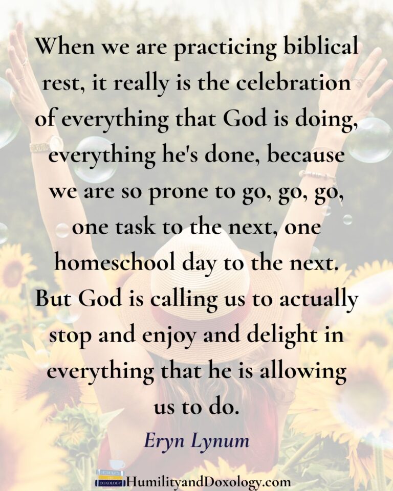 Finding Rest in a Restless World